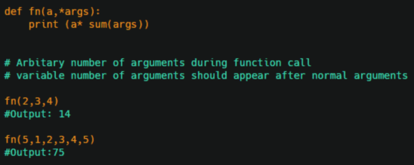 Unpacking Function Arguments In Python Shecancode