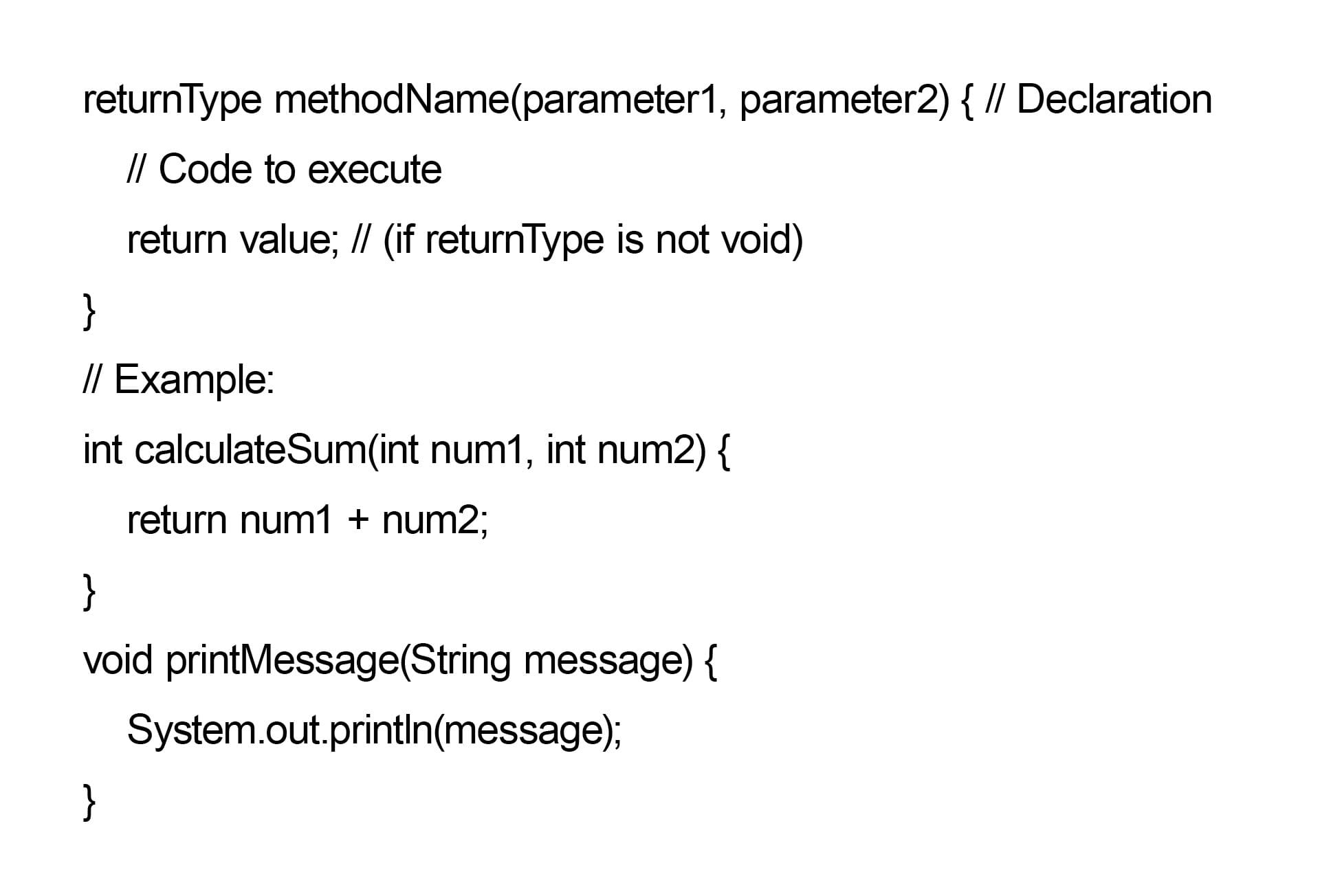 Everyday coding cheatsheet for Java - SheCanCode